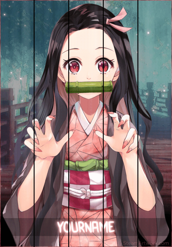 Nezuko - Steam Artwork Design